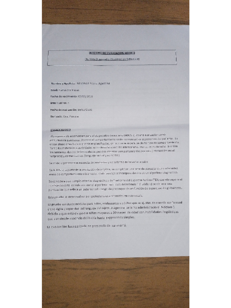 Ados Agostina Albornoz | PDF