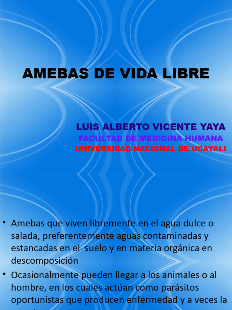 6 Amebas Vida Libre I | PDF | Meningitis | Especialidades Medicas