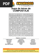 Sopa de Letras de Los Ecosistemas | PDF