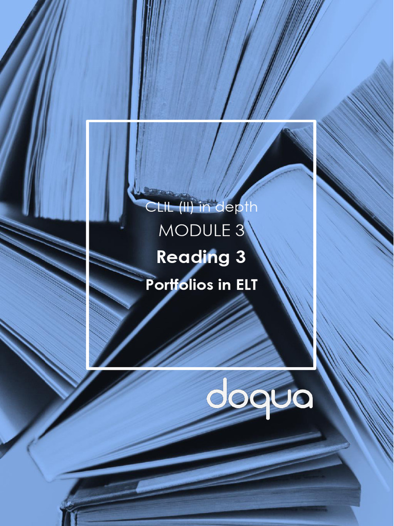 M3 - E2 - L3 - Portfolios in ELT | PDF