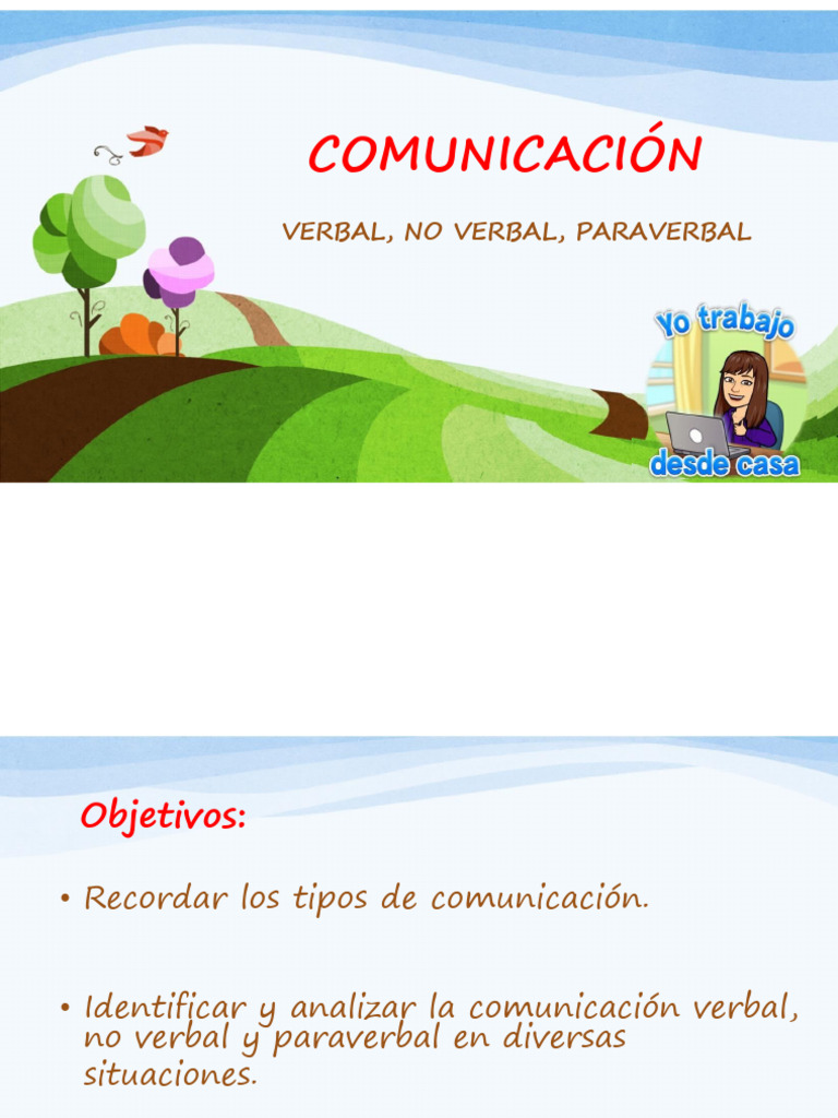 1.-Lengua-y-Literatura-Ejercicios-de-comunicación-verbal-no-verbal-y-paraverbal | PDF