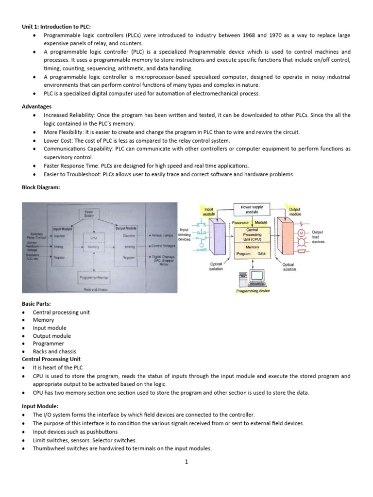 Plc Notes 3 Pdf Programmable Logic Controller Programming 2556