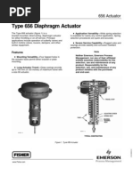 Fisher 667 | PDF | Valve | Actuator