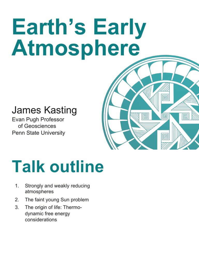 Earths Early Atmosphere Kasting-1 | PDF