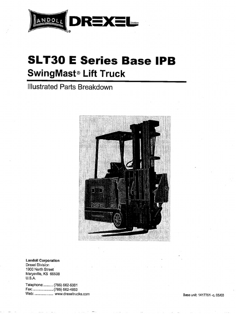 Drexel SLT30 E Parts 1417751 | PDF