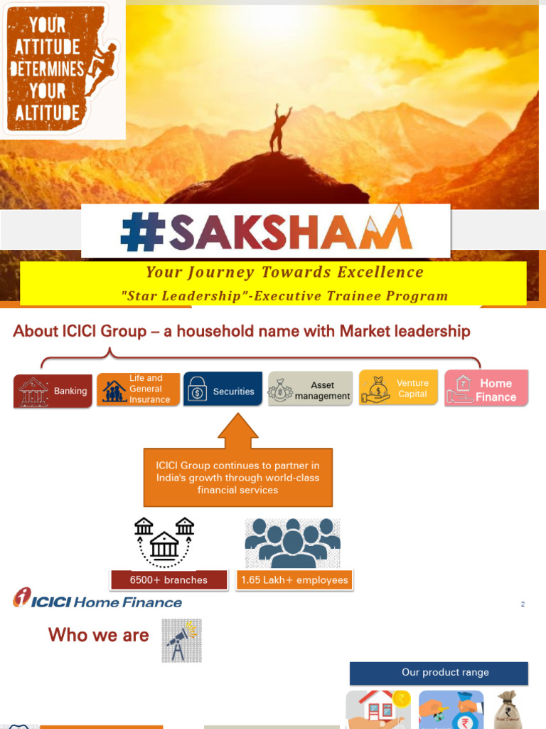 ICICI HFC Executive Trainee Program | PDF | Mortgage Loan | Banking