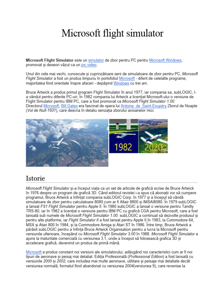 Microsoft Flight Simulator 2025 Manual Pdf – COTP