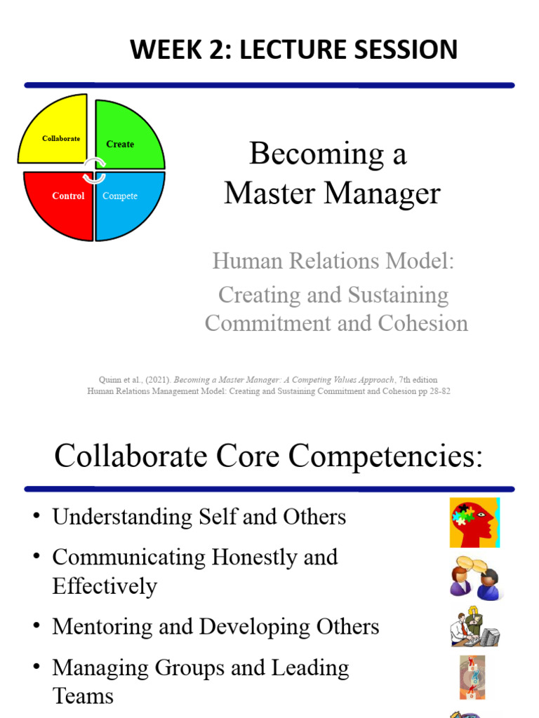 Bamm Week 2 Lecture Slides | PDF | Mentorship | Cognition