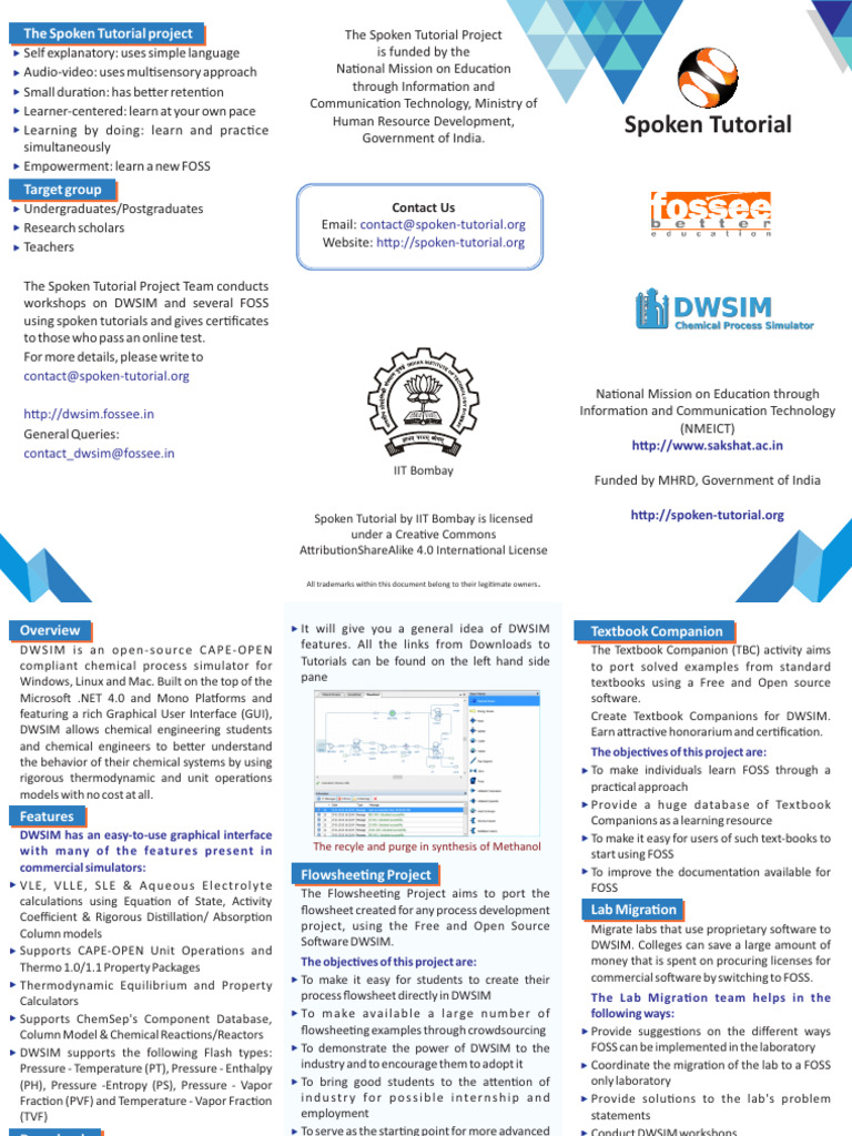 DWSIM Brochure English | PDF