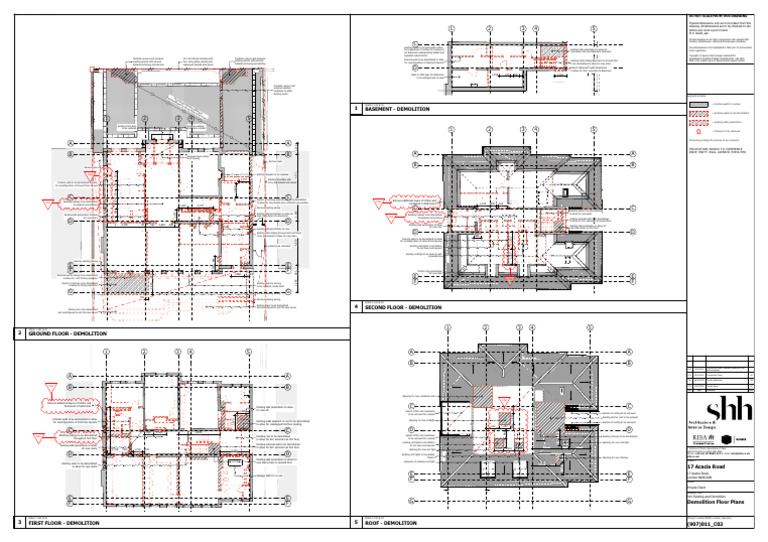 011 - C02 Demolition Floor Plans (AI 006) | PDF