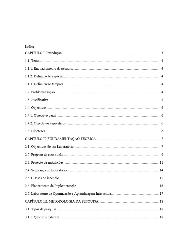 Projecto Do Laboratorio de Quimica | PDF | Science | Aprendizado
