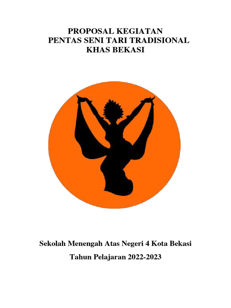 Proposal Seni Tari - SMT 1 - SBD - 12 Mipa 5 | PDF