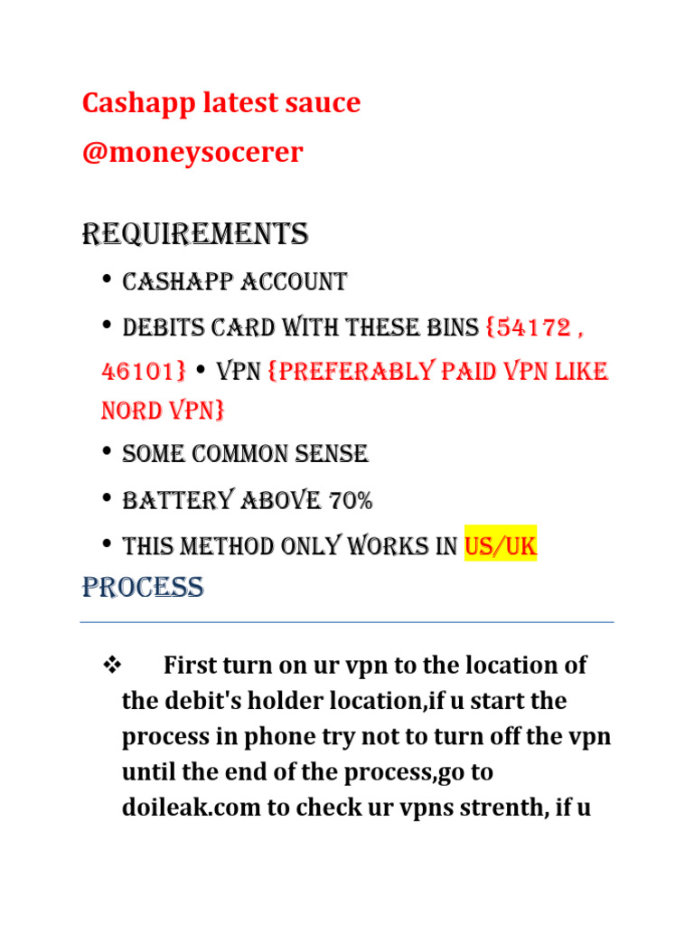 2022 Cashapp Glitch | PDF