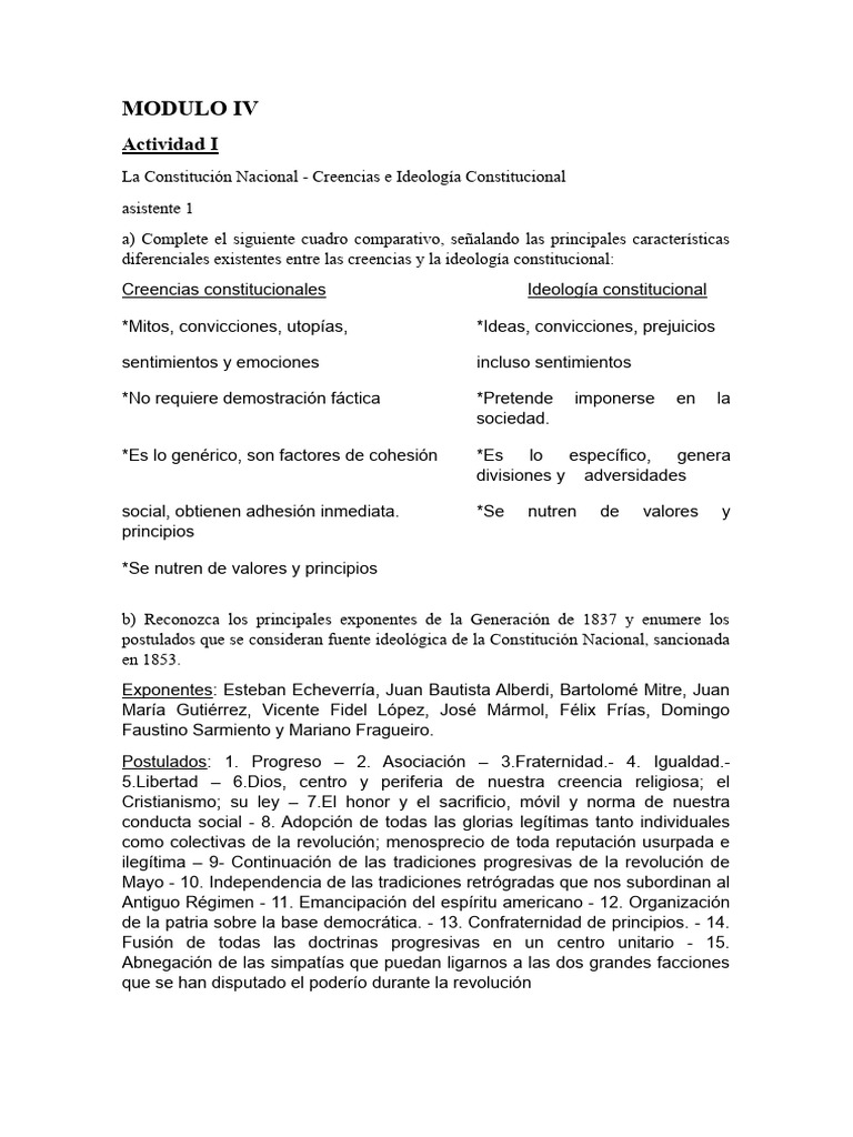 Modulo Iv | PDF | Constitución | Derechos humanos