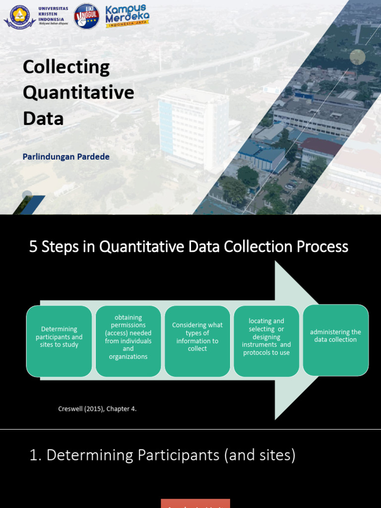 Quantitative Data Collection | PDF | Sampling (Statistics) | Methodology