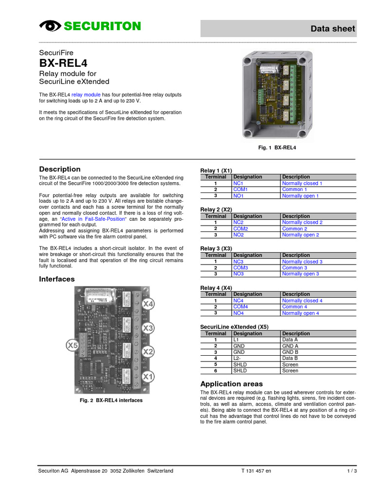 BX REL4 DS T131457 en | PDF