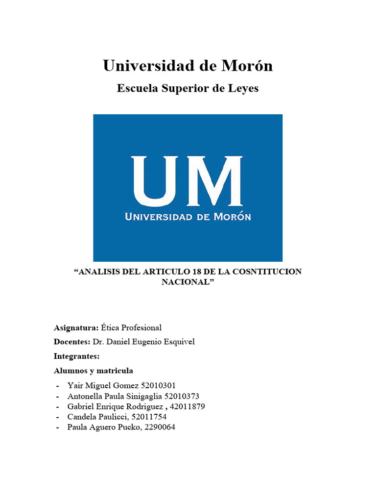 TP Art18 Etica | PDF