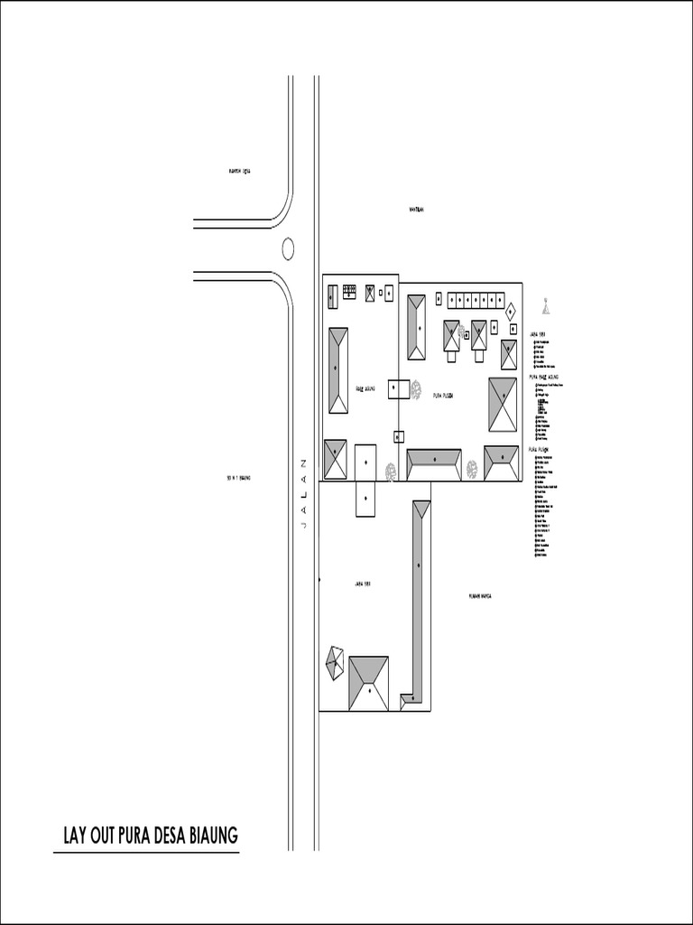 Layout Pura Puseh Update | PDF
