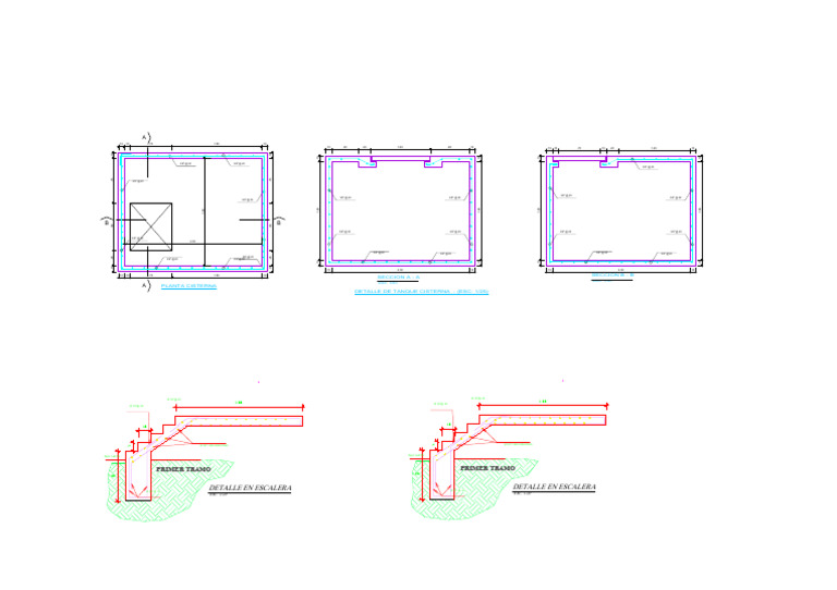 Juego de Planos Constr. Ambient - Nasca Ploteo-E-03 | PDF