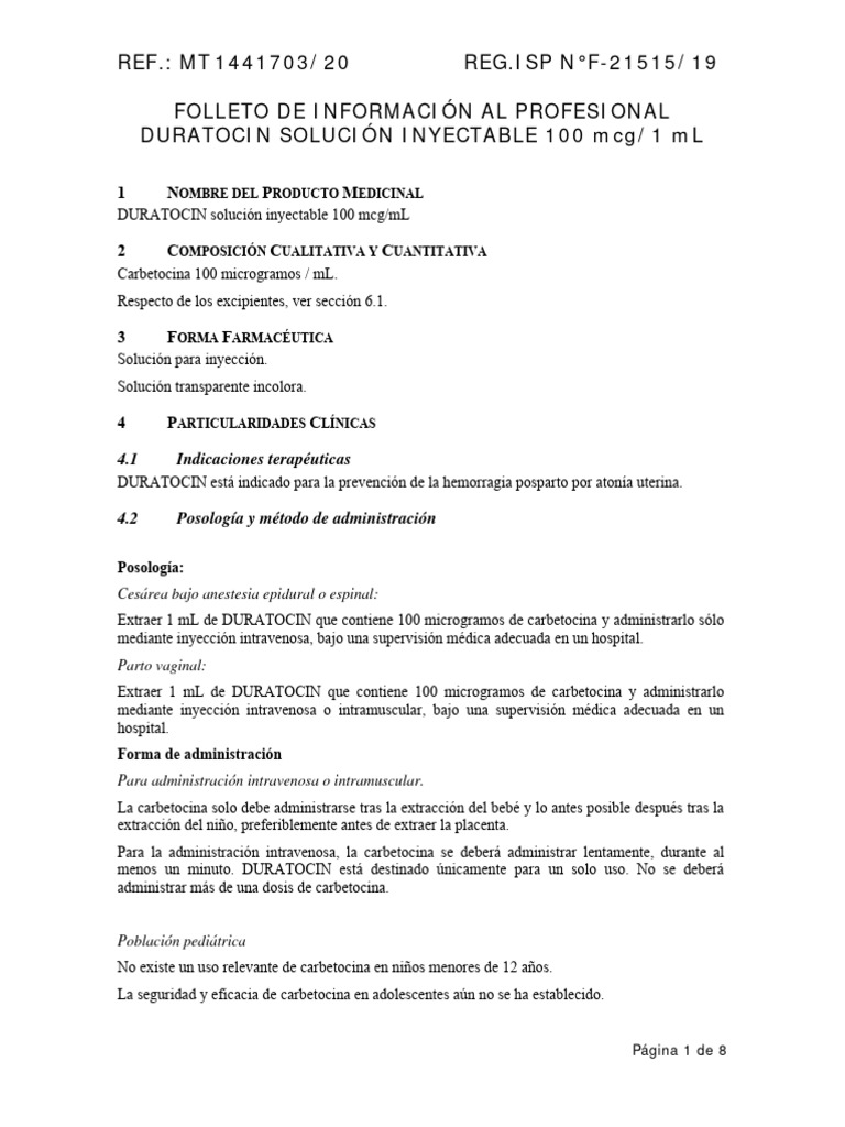 Ref.: MT 1441703/20 REG - ISP N°F-21515/19 Folleto de Información Al ...