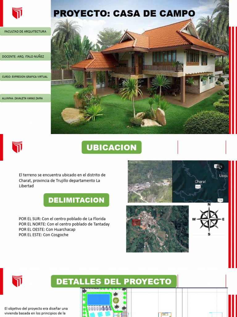 Proyecto de Casa de Campo Introspectiva | PDF | Ventilación (Arquitectura)