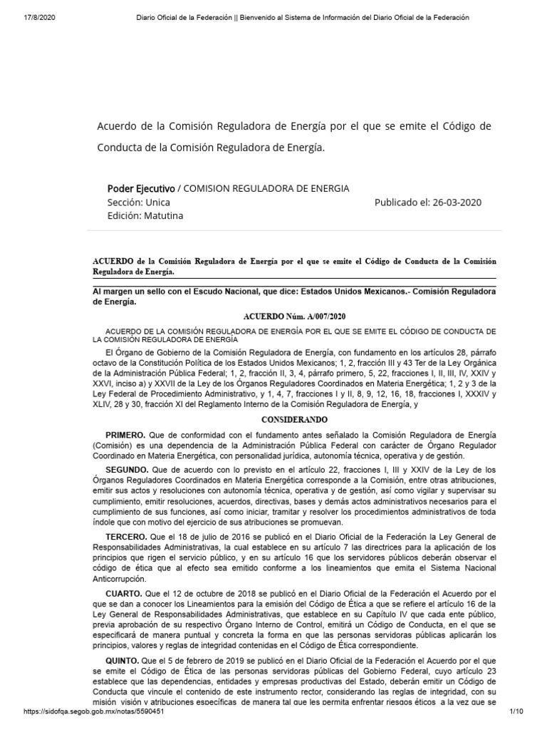 Codigo de Conducta Cre | PDF