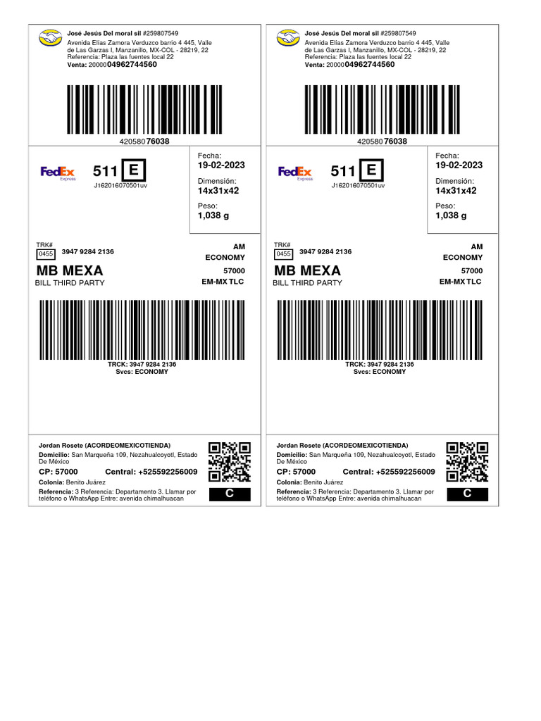 FedEx Feb | PDF