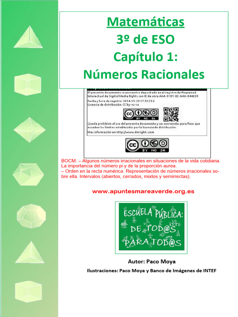 01 Racionales 3 | PDF | Números | Número racional