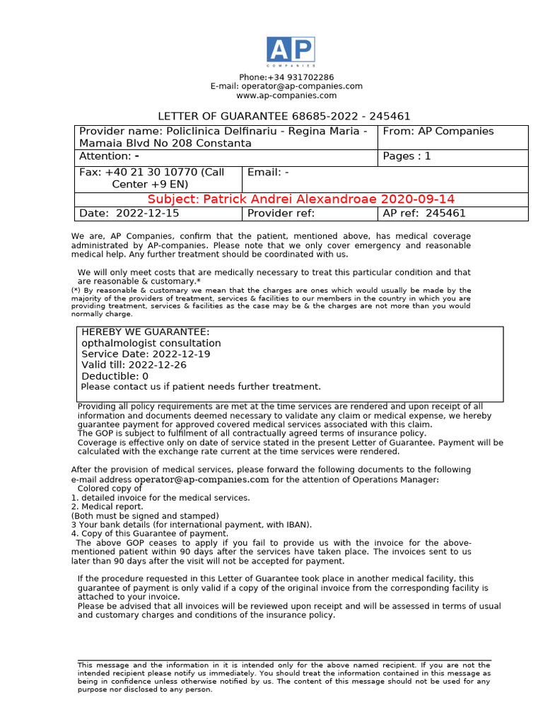 Gop 68685 2022 245461 | PDF | Invoice | Payments