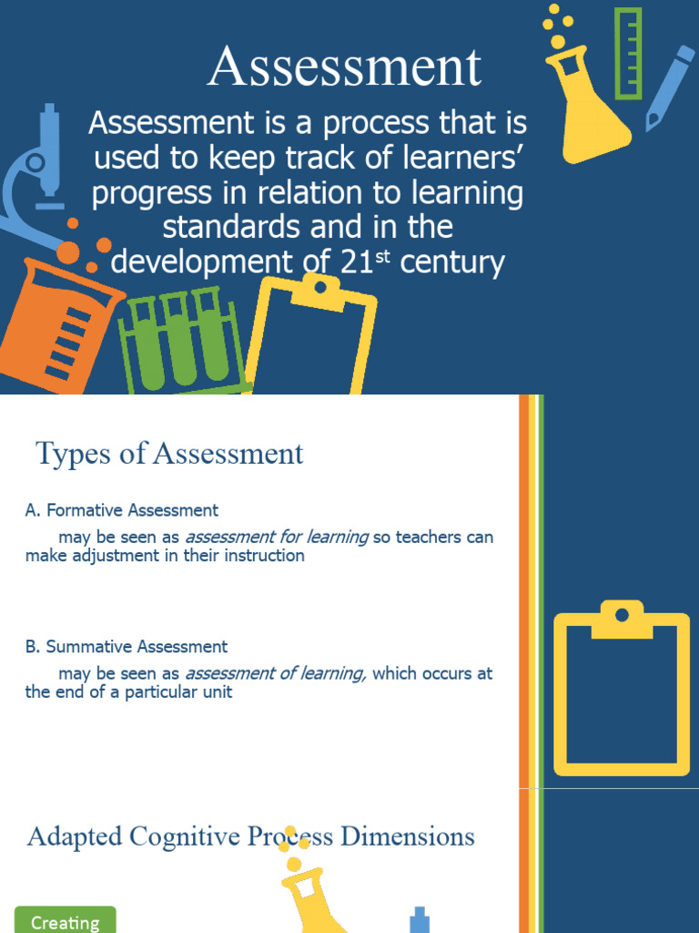 Assessment Orientation | PDF | Educational Assessment | Learning