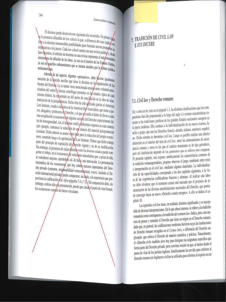 Tradición de Civil Law e Ius Dicere | PDF