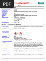 MSDS Un1002 Compressed Air | PDF | Safety | Occupational Safety And Health