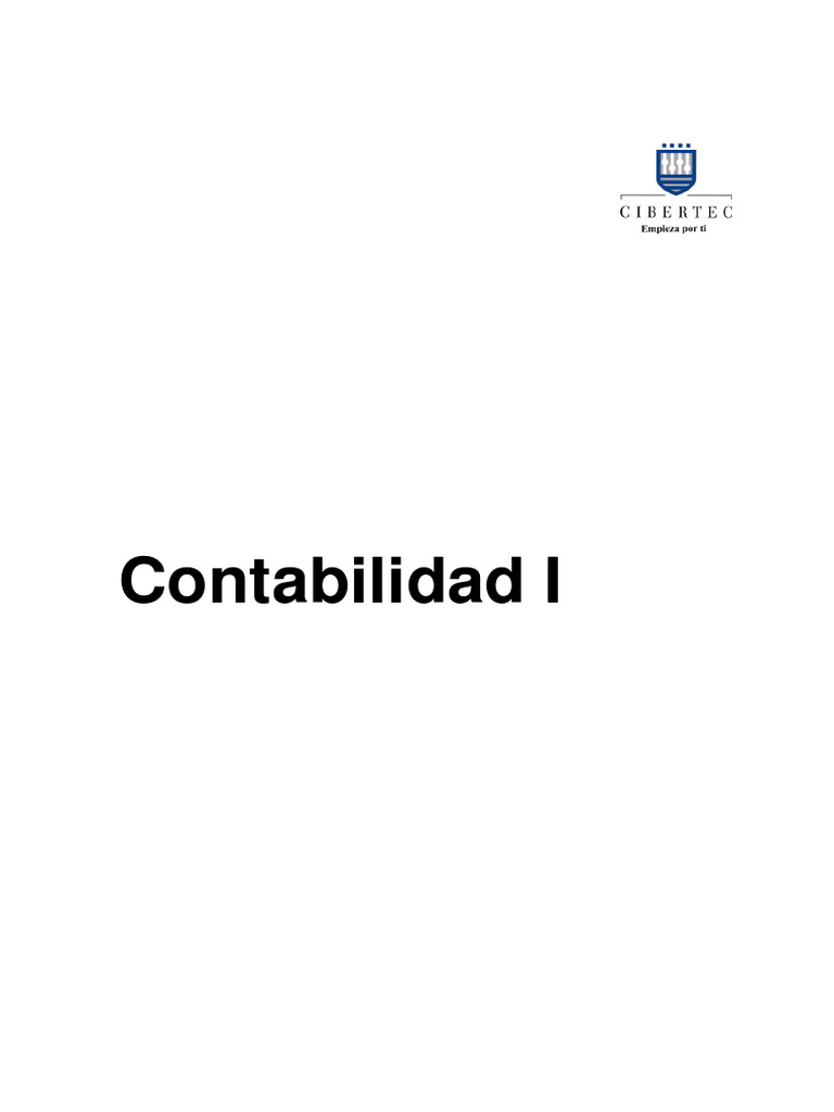 Introducción a la Contabilidad I | PDF