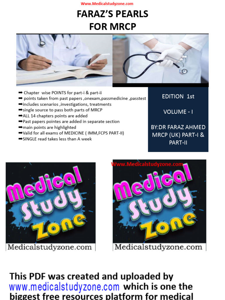 Faraz-Pearls-For-Mrcp Vol 1 | PDF