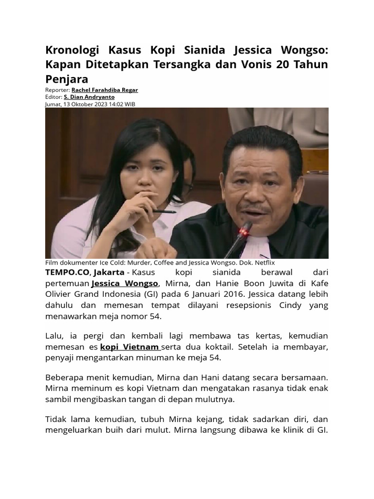 Topik Ice Cold Documenter | PDF