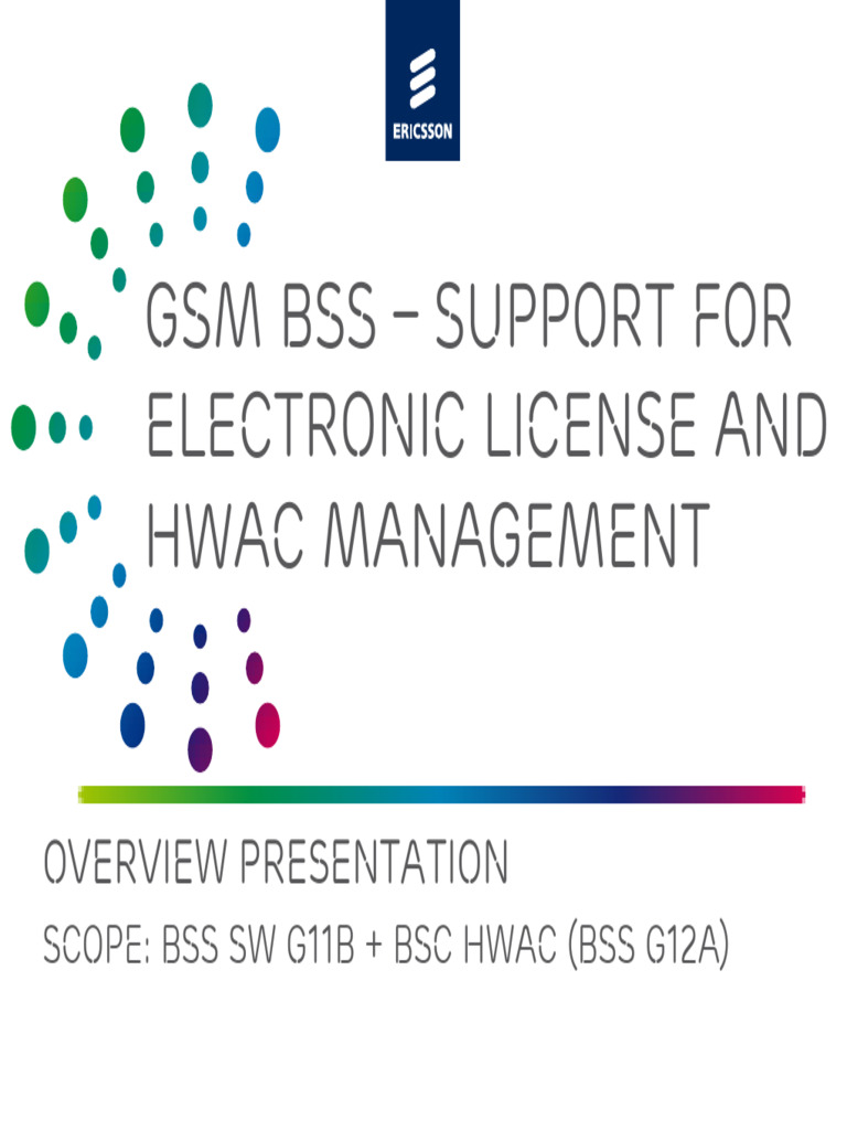 GSM BSS Electronic License Management | PDF