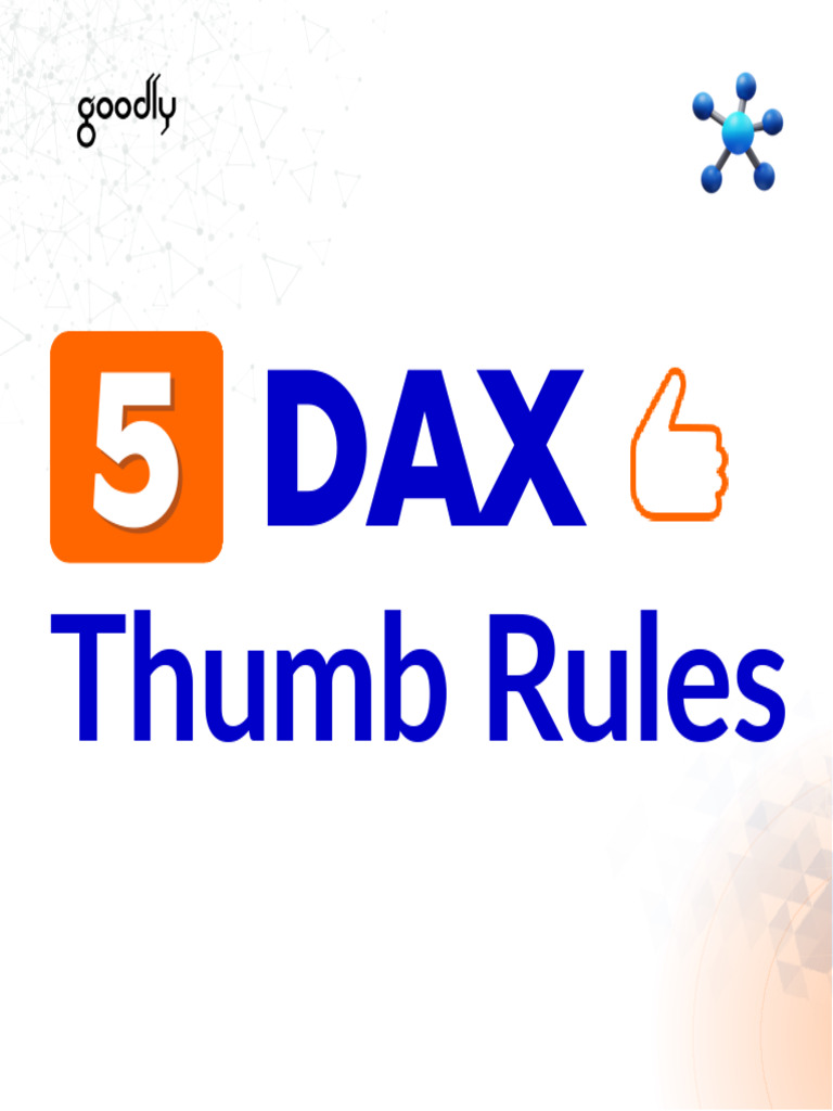 5 DAX Thumb Ruless | PDF