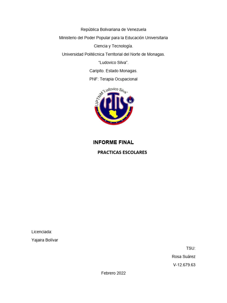 República Bolivariana de Venezuela | PDF República Bolivariana de Venezuela | PDF