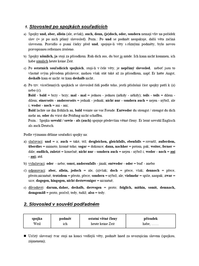 Prehled Spojek | PDF