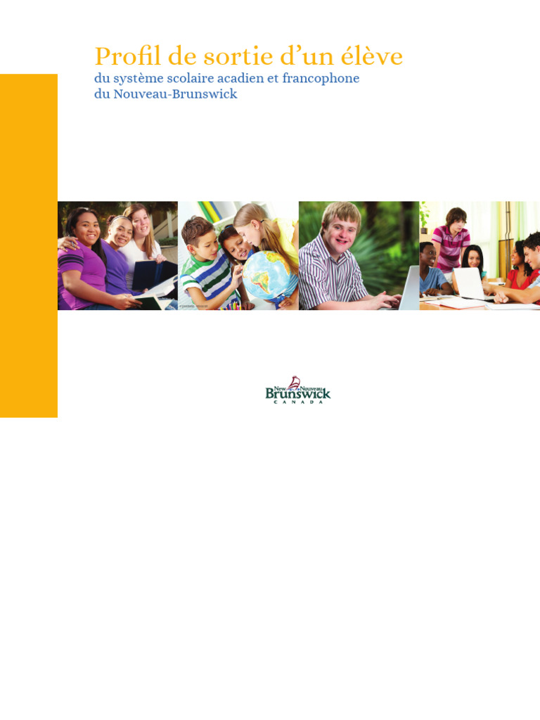 Profil de Sortie Dun Eleve | PDF | Compétence (Ressources humaines ...