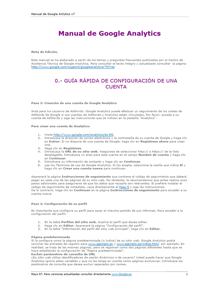 Manual de Google Analytics Autor Thatzad-Compressed | PDF