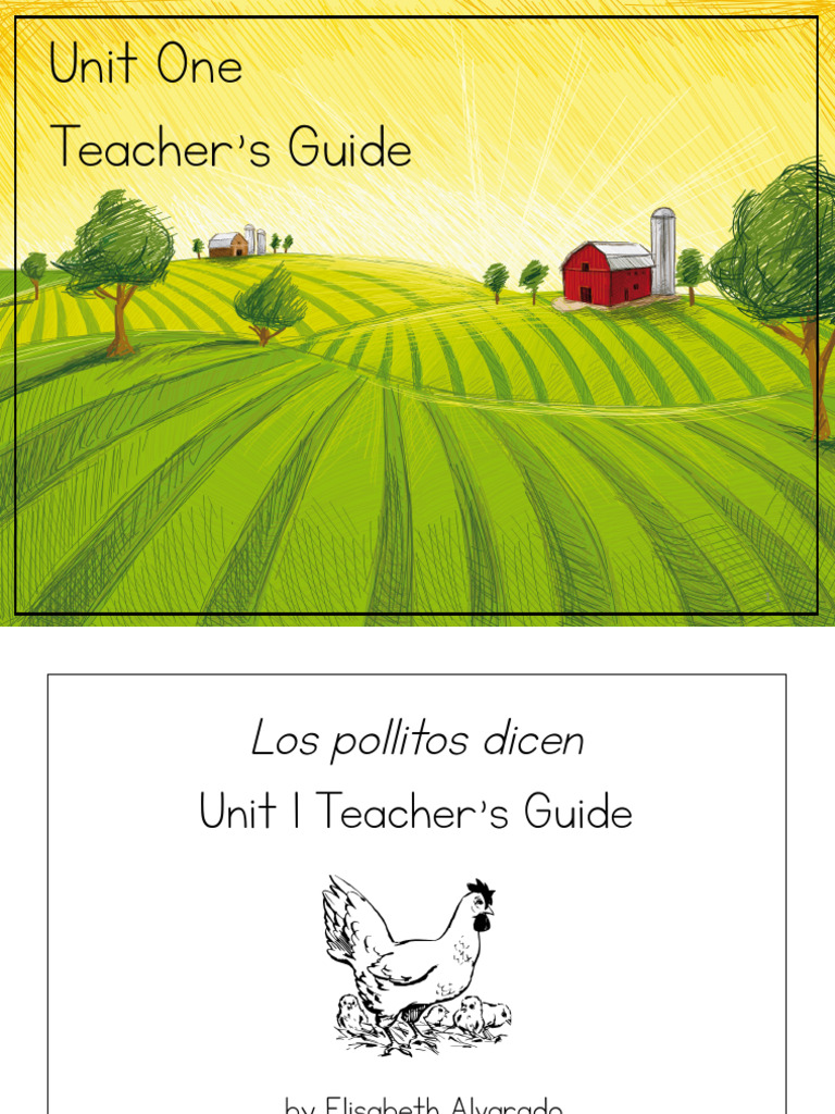 Preschool Spanish Unit Guide | PDF