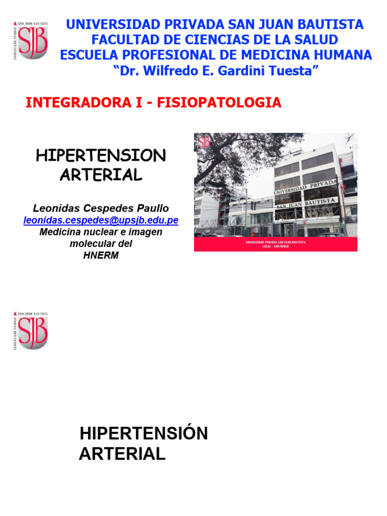 Fisiopatología HTA | PDF