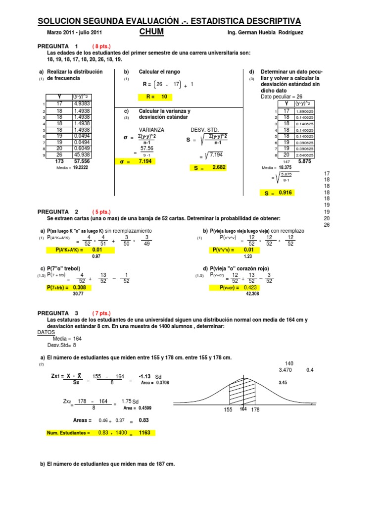 2º Evaluac Chum | PDF