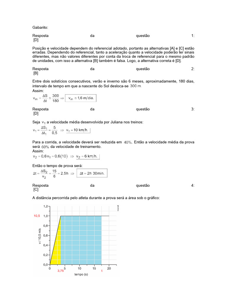 Cinematica Escalar e Vetorial | PDF | Velocidade | Mecânica