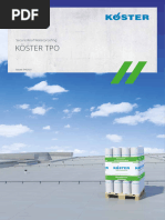 TPO Roofing System Specifications | PDF | Roof | Adhesive