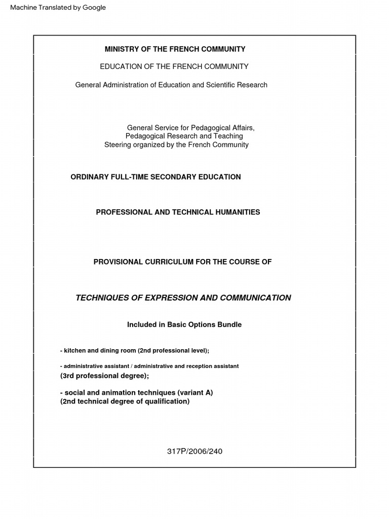 Techniques D'expression Et de Communication 317p - 2006 - 240 (PDFDrive) | PDF | Nonverbal ...