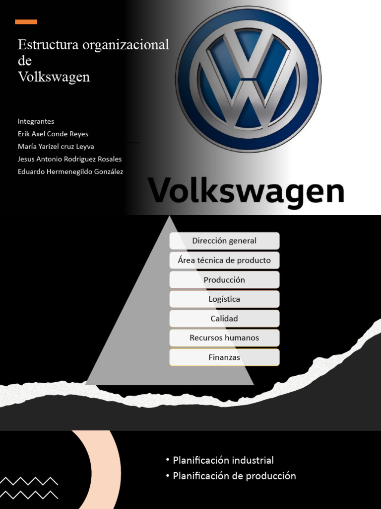 Estructura Organizacional de Volkswagen | PDF