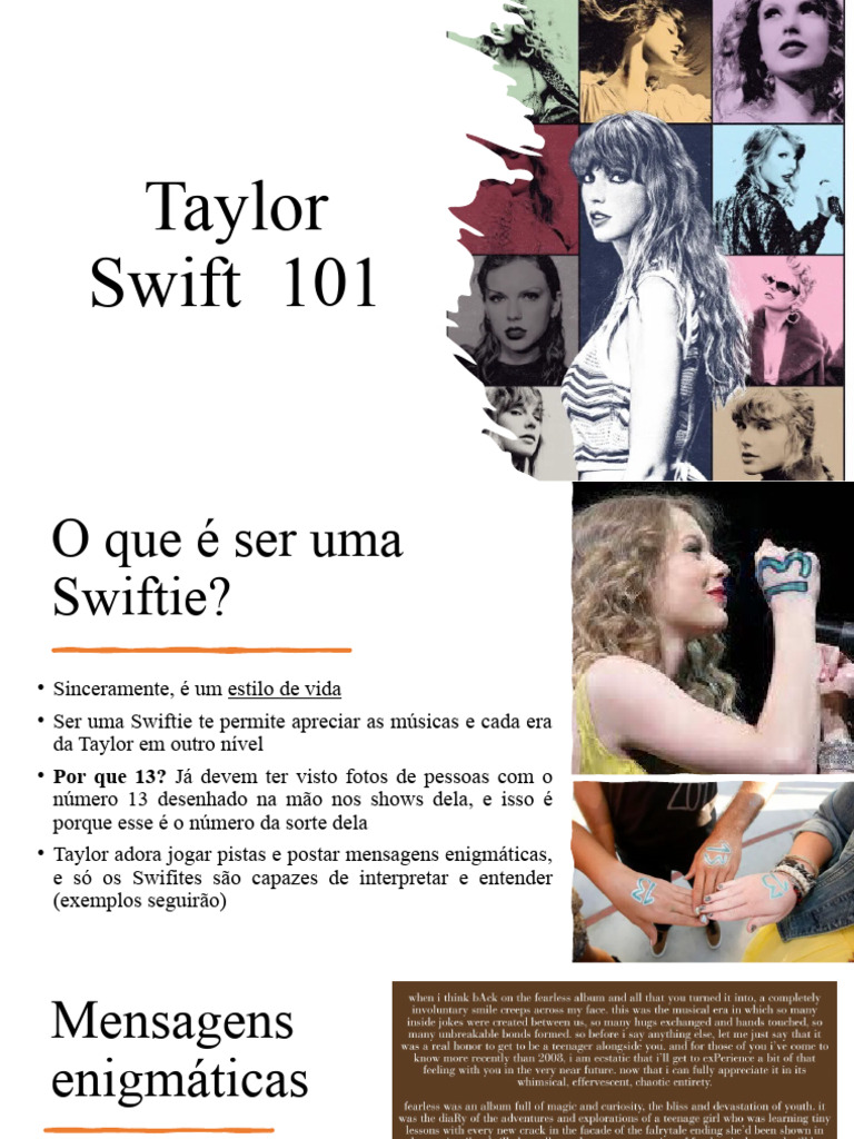 Taylor Swift 101 | PDF