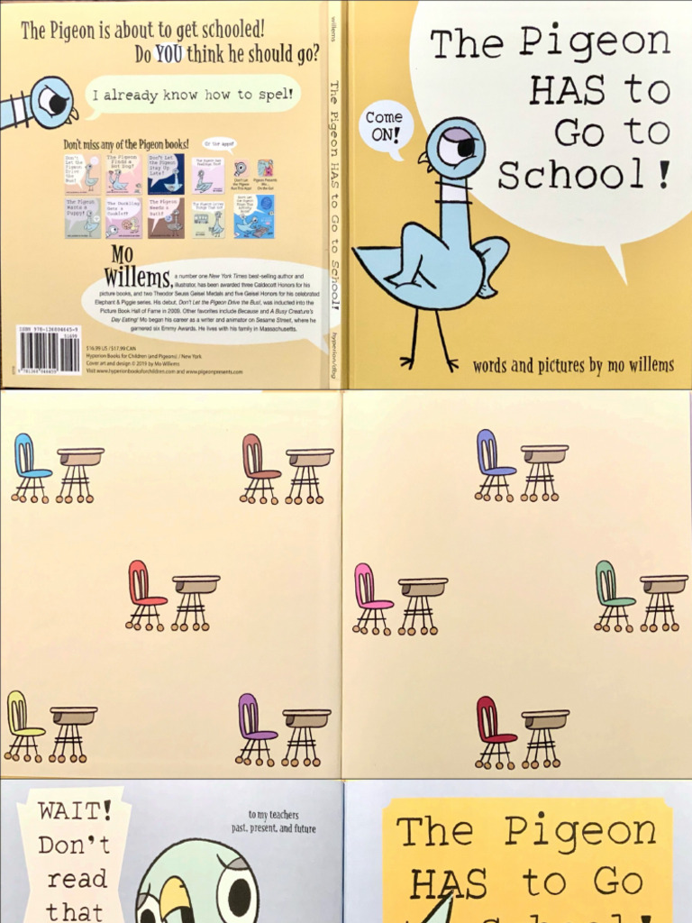 The Pigeon Has To Go To School! | PDF
